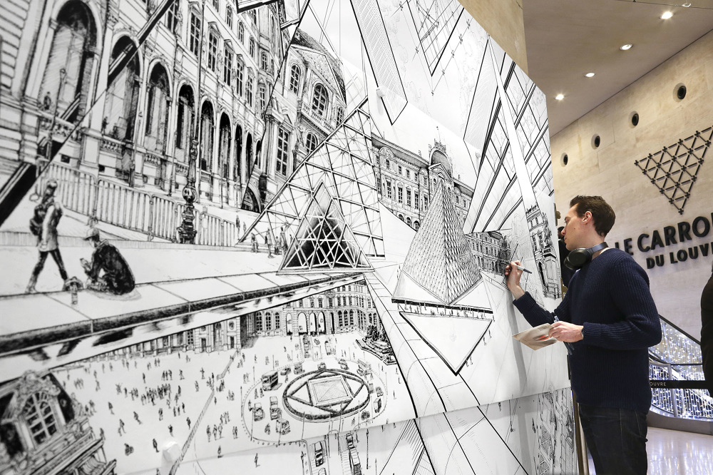 CARROUSEL DU LOUVRE Salon des Beaux Arts 2018 - Thomas Dartigues aka ...