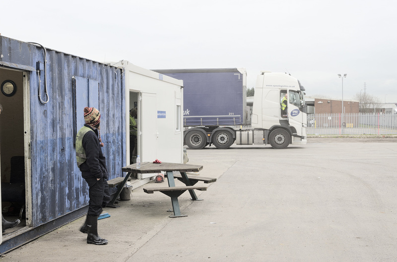 Loneliness of the long distance lorry driver - Anders Jones Photography