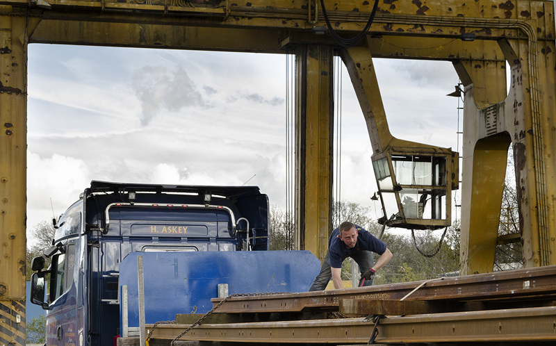 Loneliness of the long distance lorry driver - Anders Jones Photography