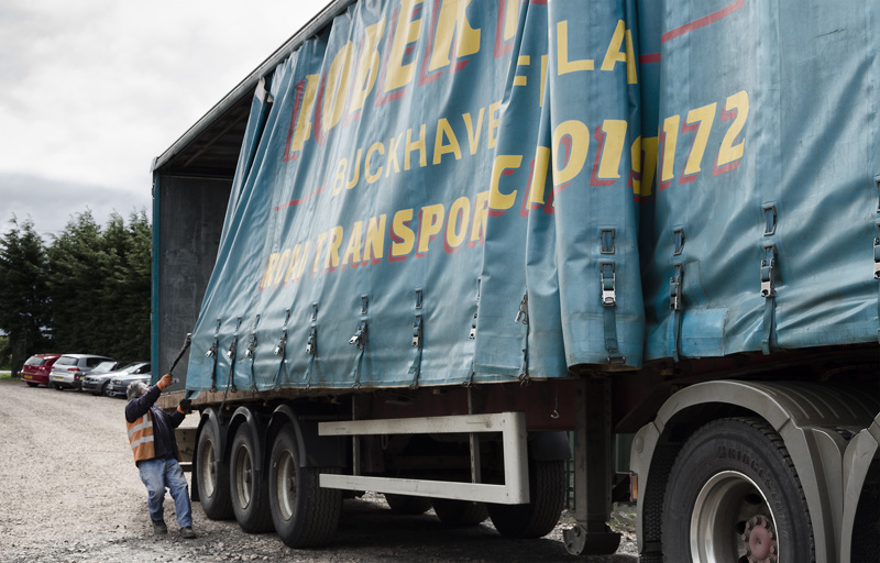 Loneliness of the long distance lorry driver - Anders Jones Photography