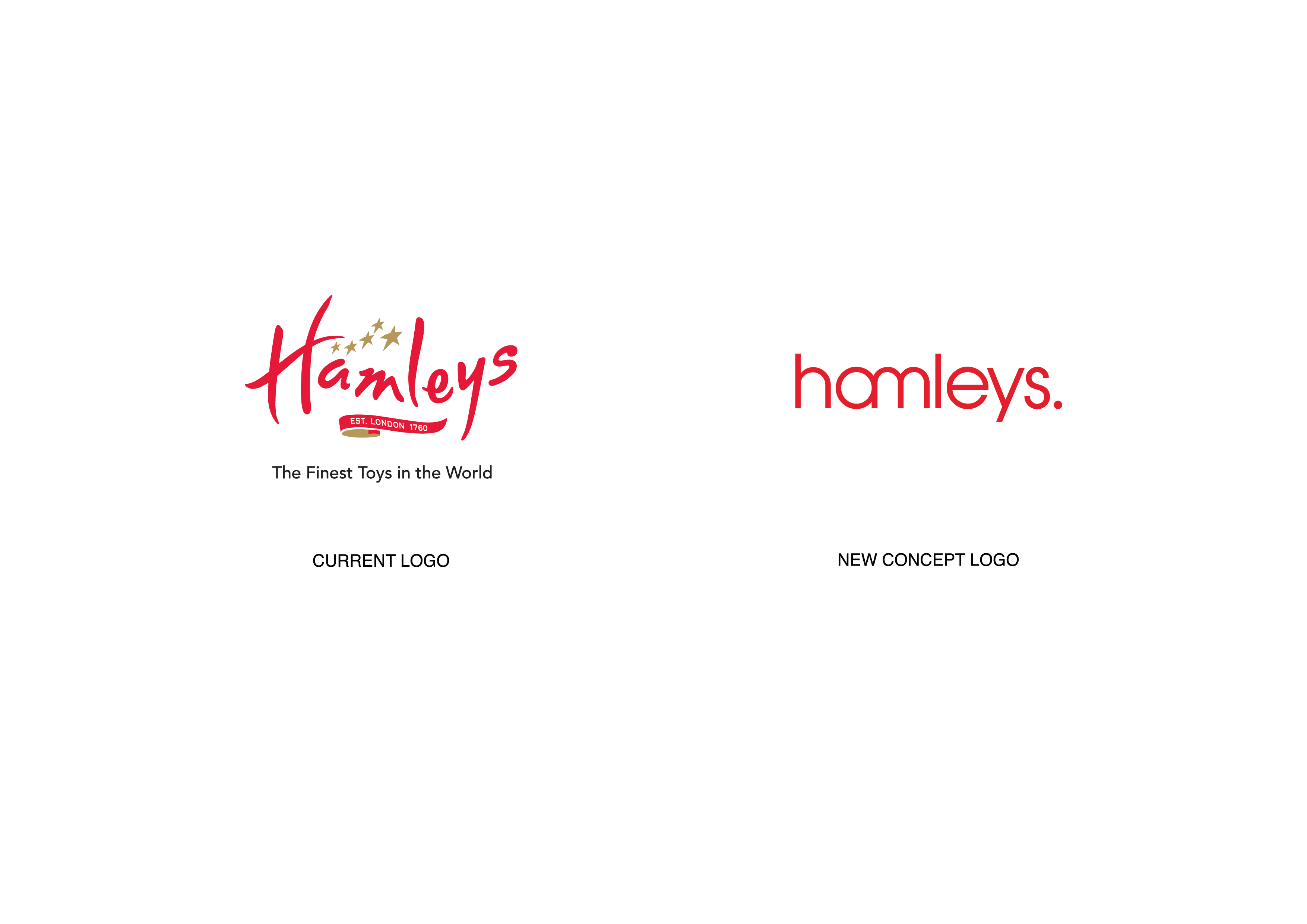 Hamleys Rebrand Concept - Blake