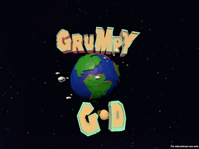 Grumpy God - Jana Beyer