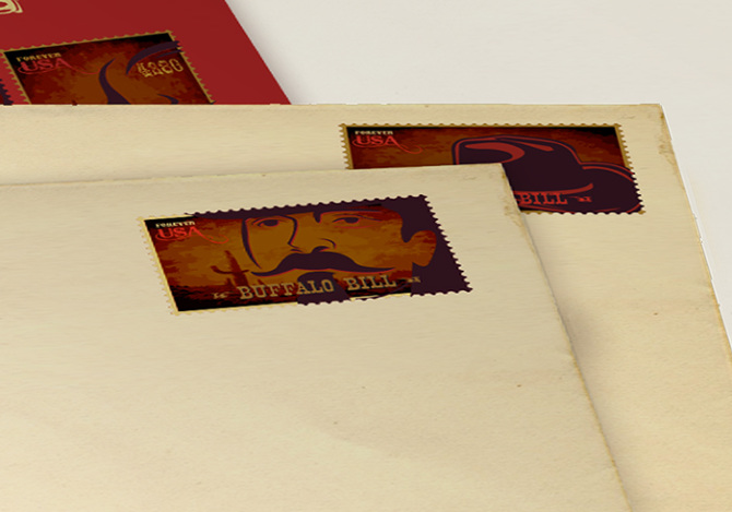 Buffalo Bill Stamps - emiliaragon