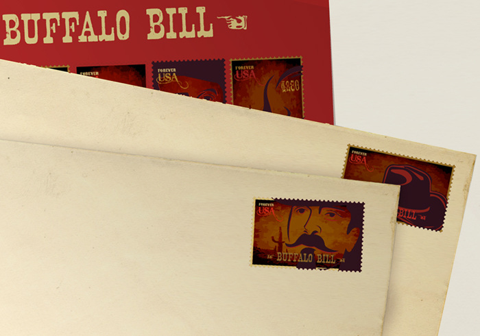 Buffalo Bill Stamps - emiliaragon