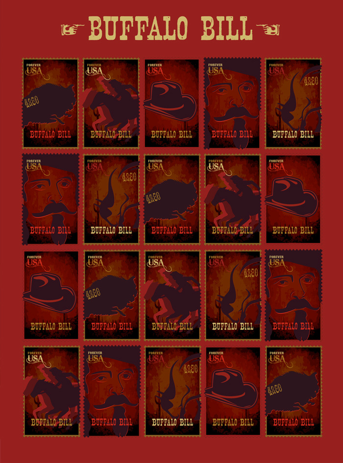 Buffalo Bill Stamps - emiliaragon