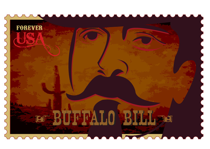Buffalo Bill Stamps - emiliaragon