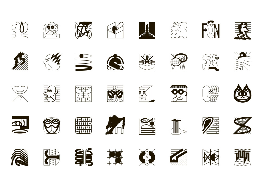 Simple vector shapes. - A > Z