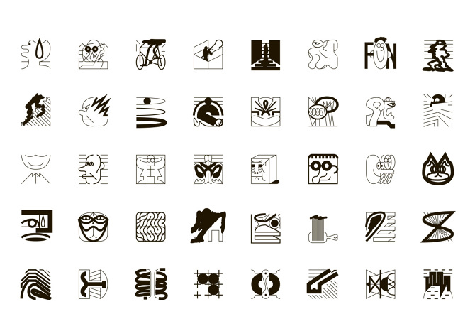 Simple vector shapes. - A > Z