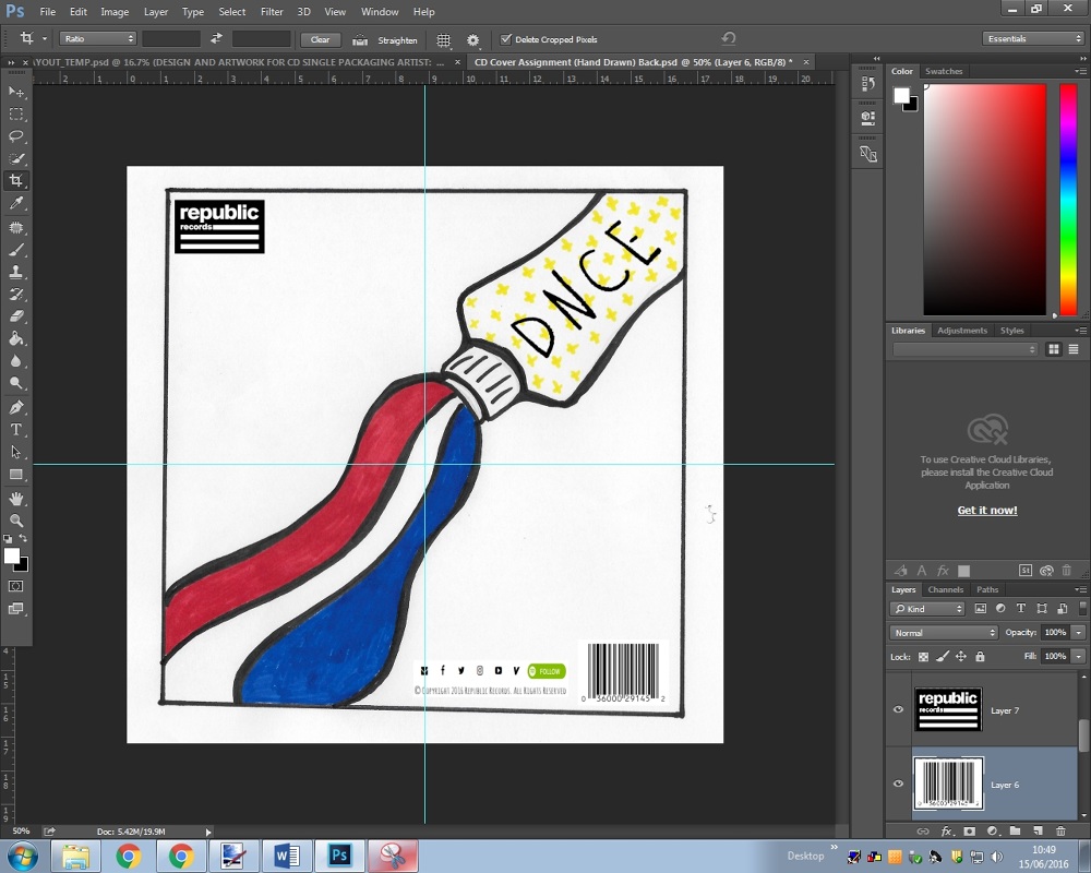 CD Cover - Idea Development and Production - Graphics Galore