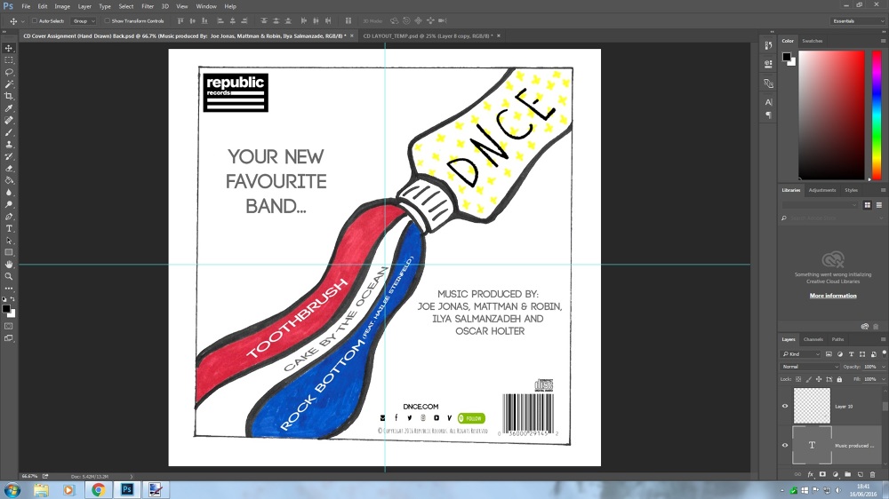 CD Cover - Idea Development and Production - Graphics Galore