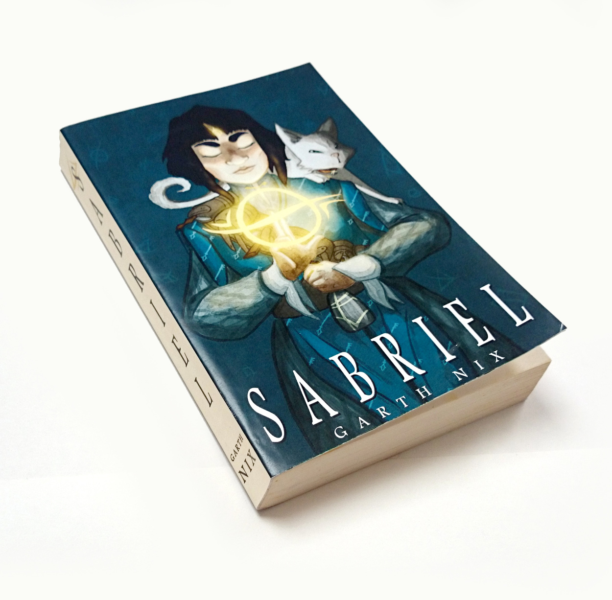 Sabriel Book Cover Design - Izzi Ward Illustration