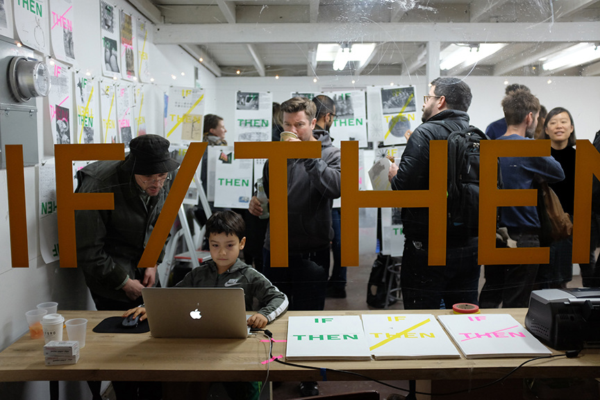 IF/THEN Poster Generator - Stripe SF