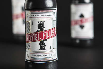 Royal Flush Beer 패키징 - Saerona Shin Portfolio