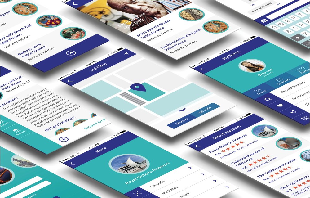 Museum Tour Guide App - Saerona Shin Portfolio