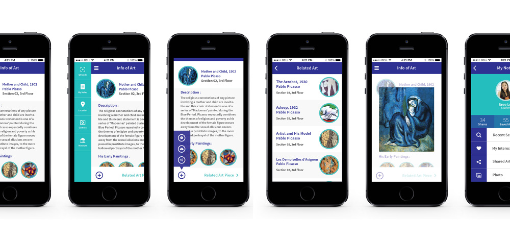 Museum Tour Guide App - Saerona Shin Portfolio