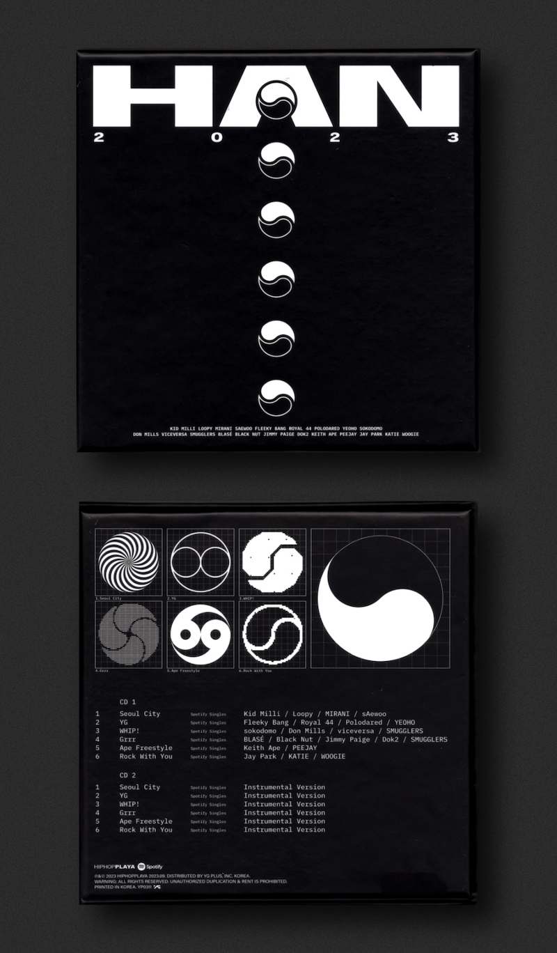 Korea Hiphop Compilation album - 스튜디오 오드하이픈