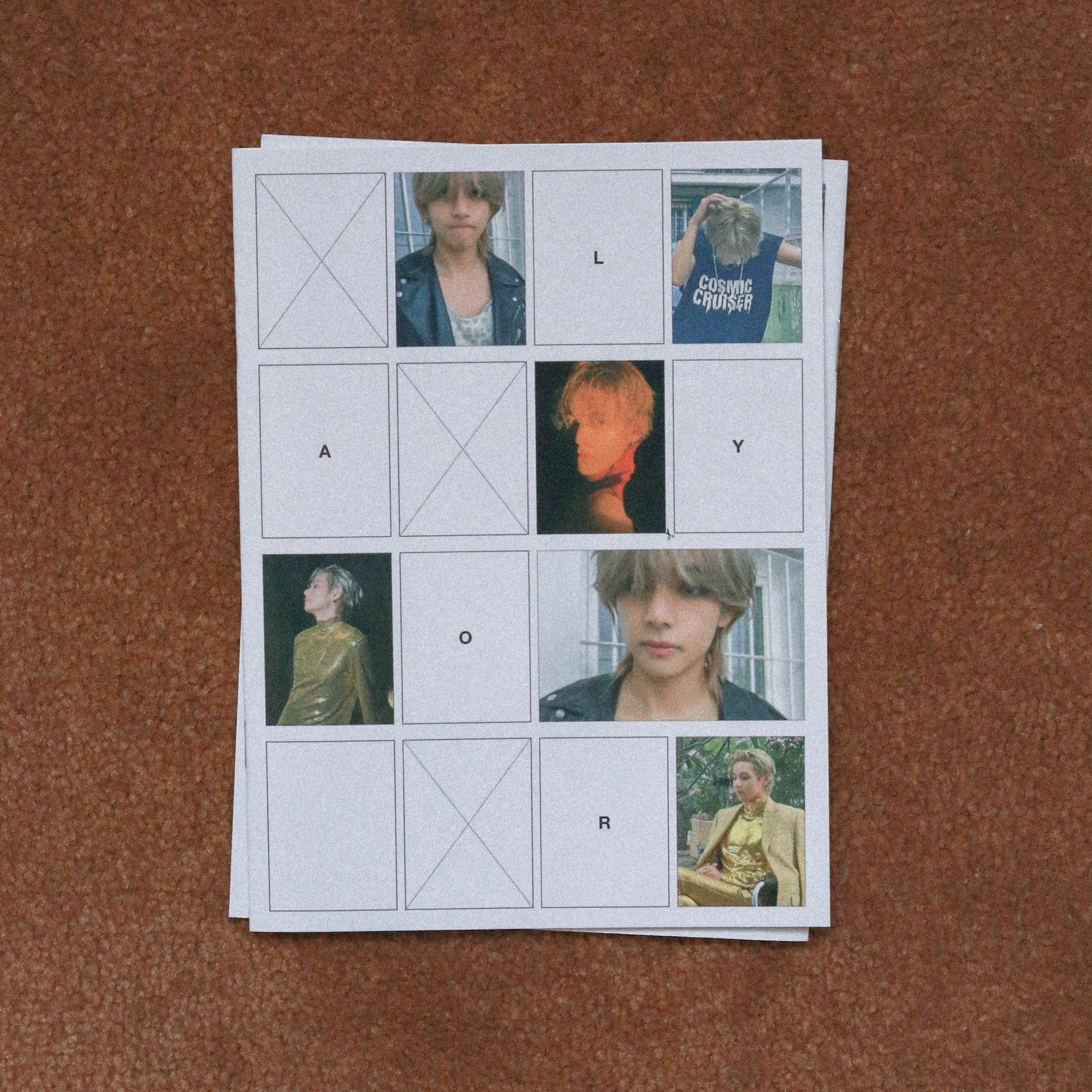 BTS V Album Layover - 스튜디오 오드하이픈