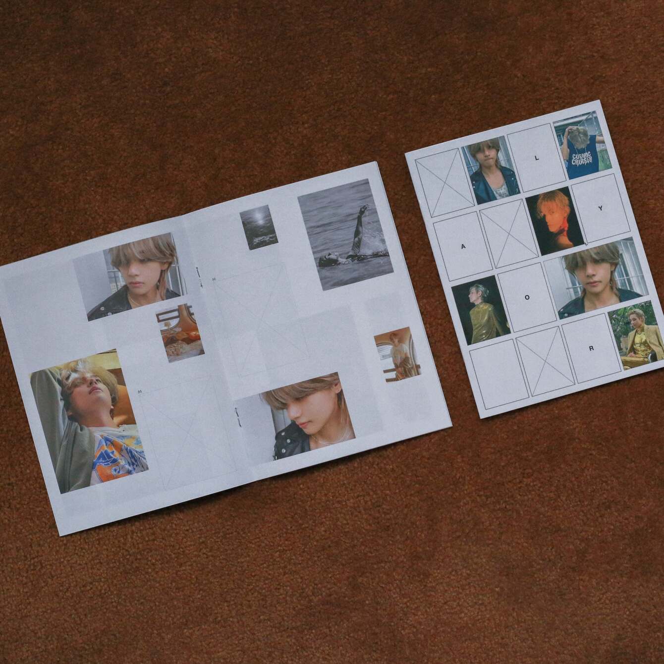 BTS V Album Layover - 스튜디오 오드하이픈