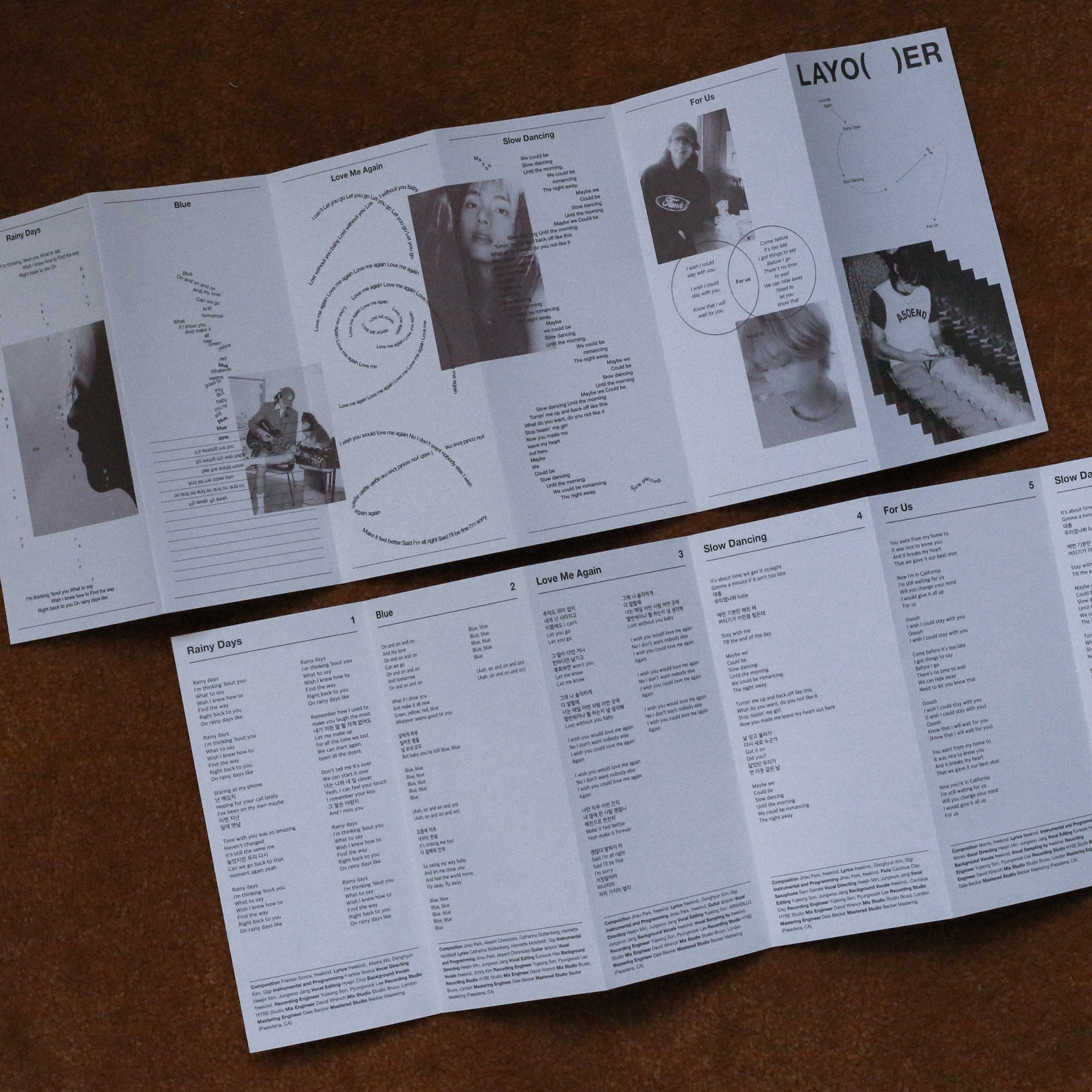 BTS V Album Layover - 스튜디오 오드하이픈