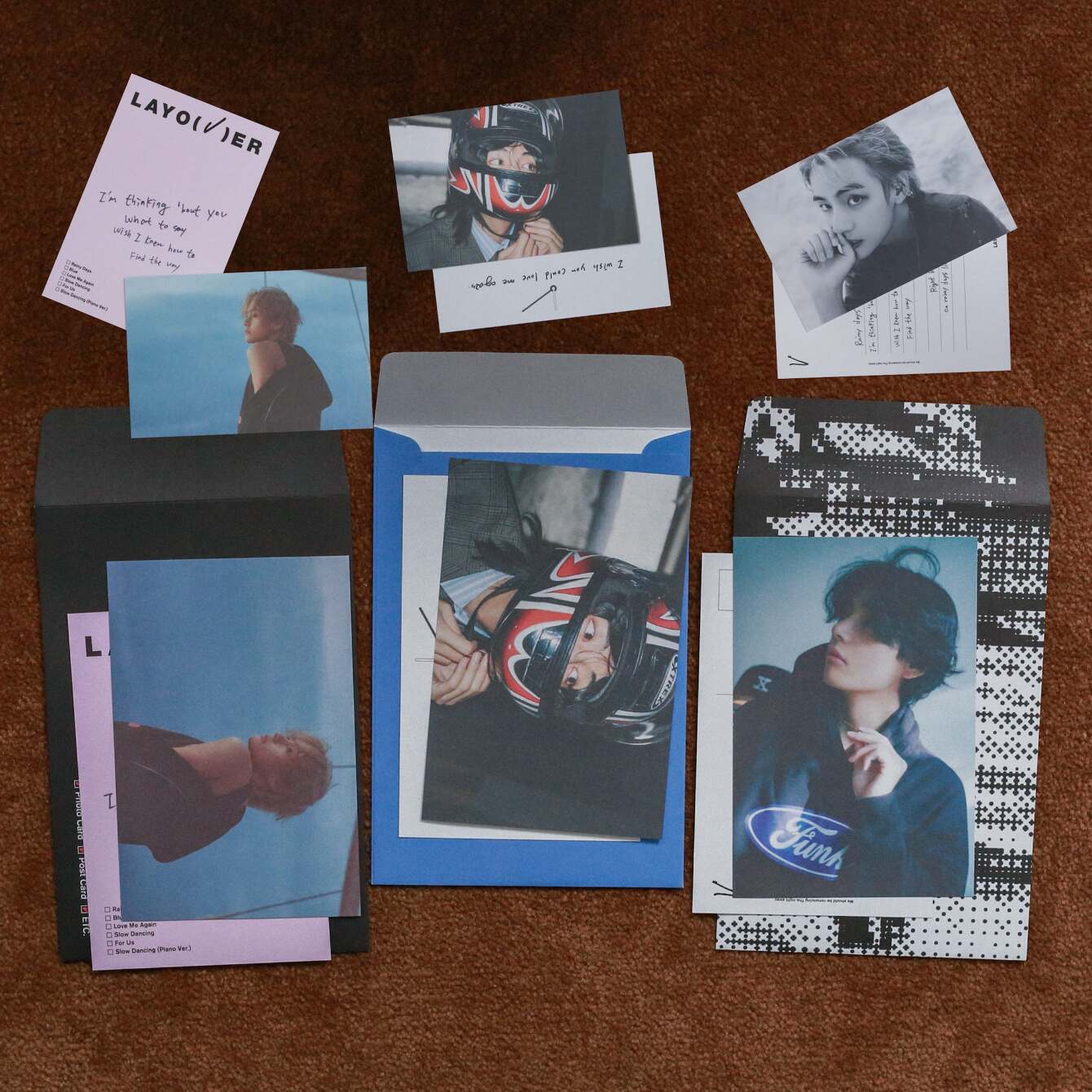 BTS V Album Layover - 스튜디오 오드하이픈