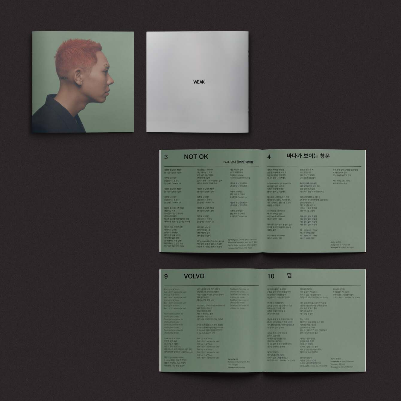 Loco 2nd Album WEAK - 스튜디오 오드하이픈