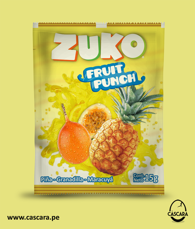 Zuko Punch - Packaging - Cascara