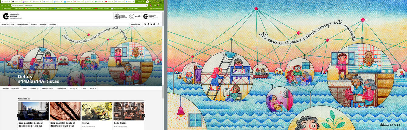 ilustración / illustration - Delius dibujante