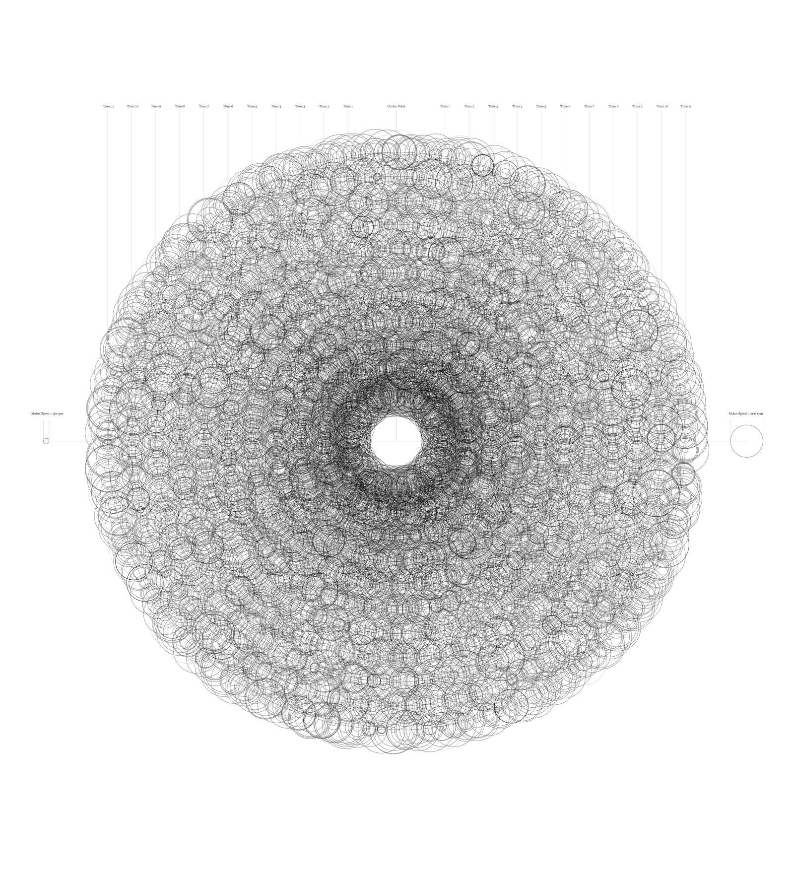 Automated Drawings | Drawing the Sea - Selected Works