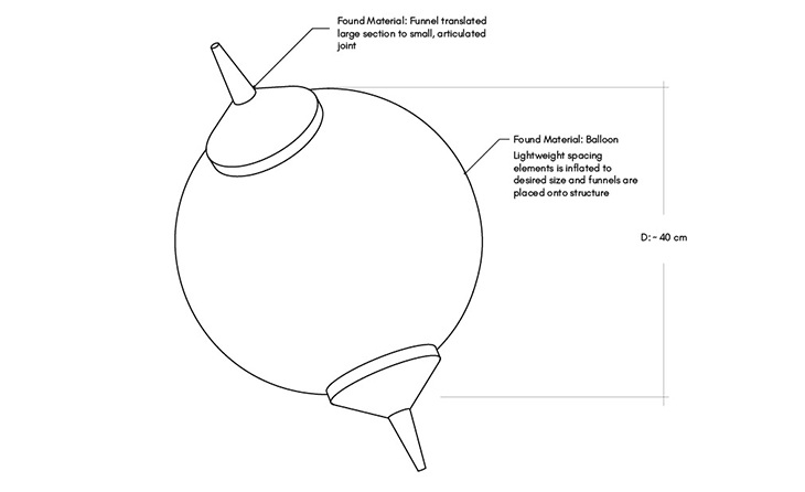 Funnel and Balloon Structure | Experimental Architecture - Selected Works