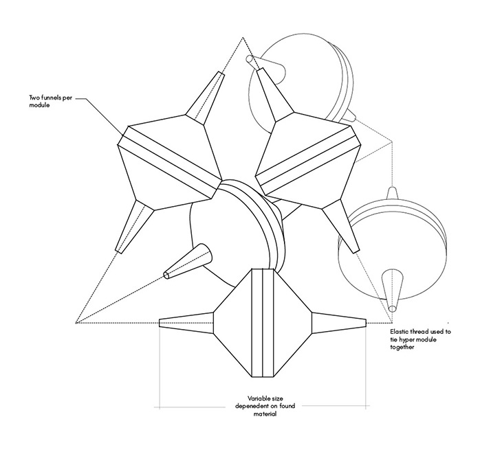 Funnel and Balloon Structure | Experimental Architecture - Selected Works