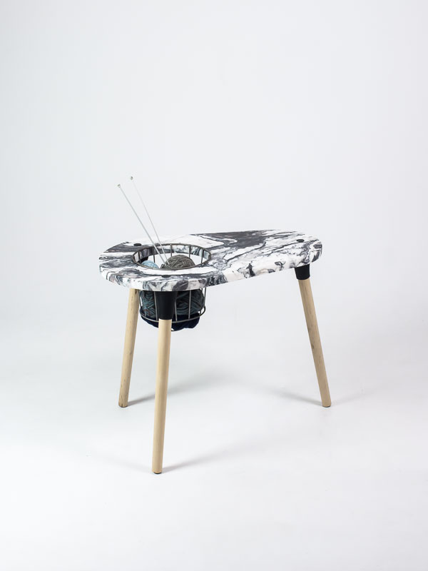 Knitting table - Anna Gudmundsdottir Design