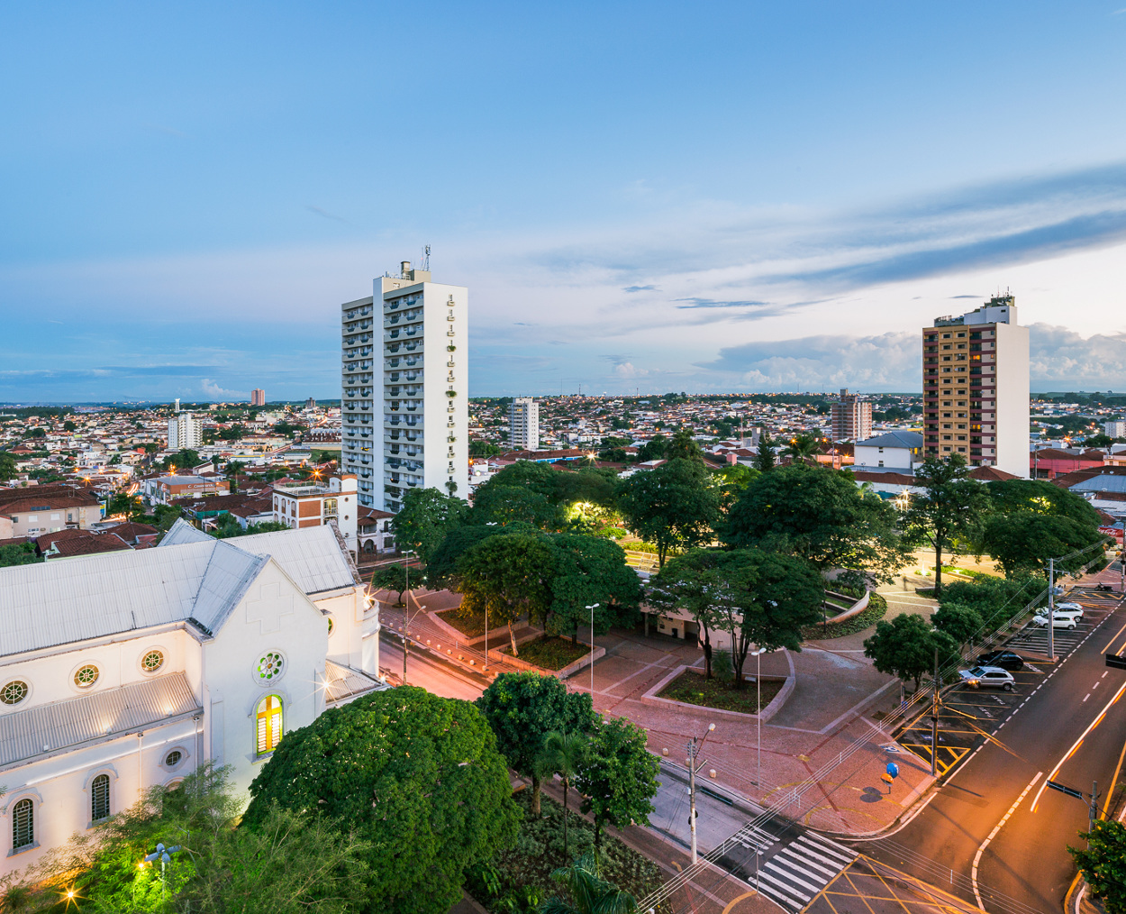 Praça da Matriz - Catanduva - SP - barbieri gorski