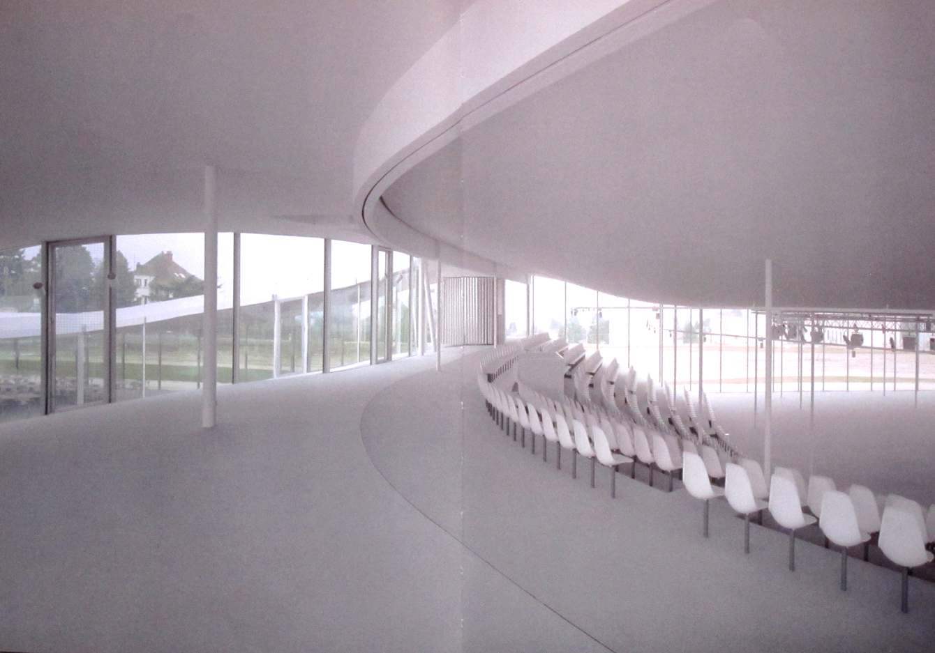 Rolex learning center - Lames