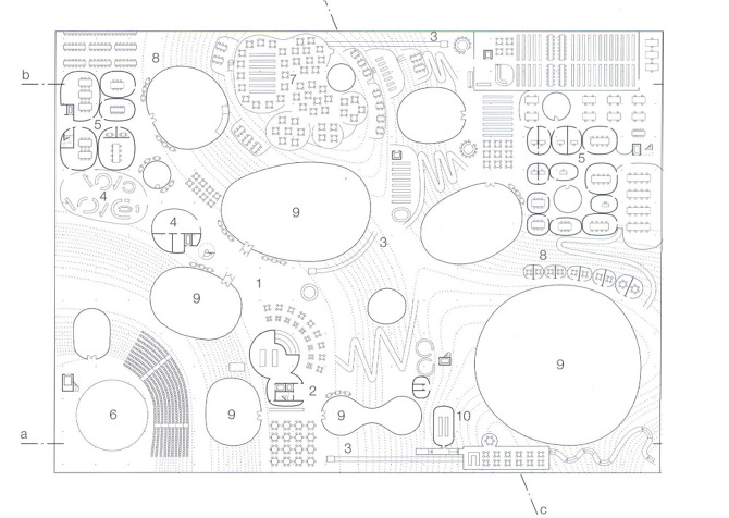 Rolex learning center - Lames