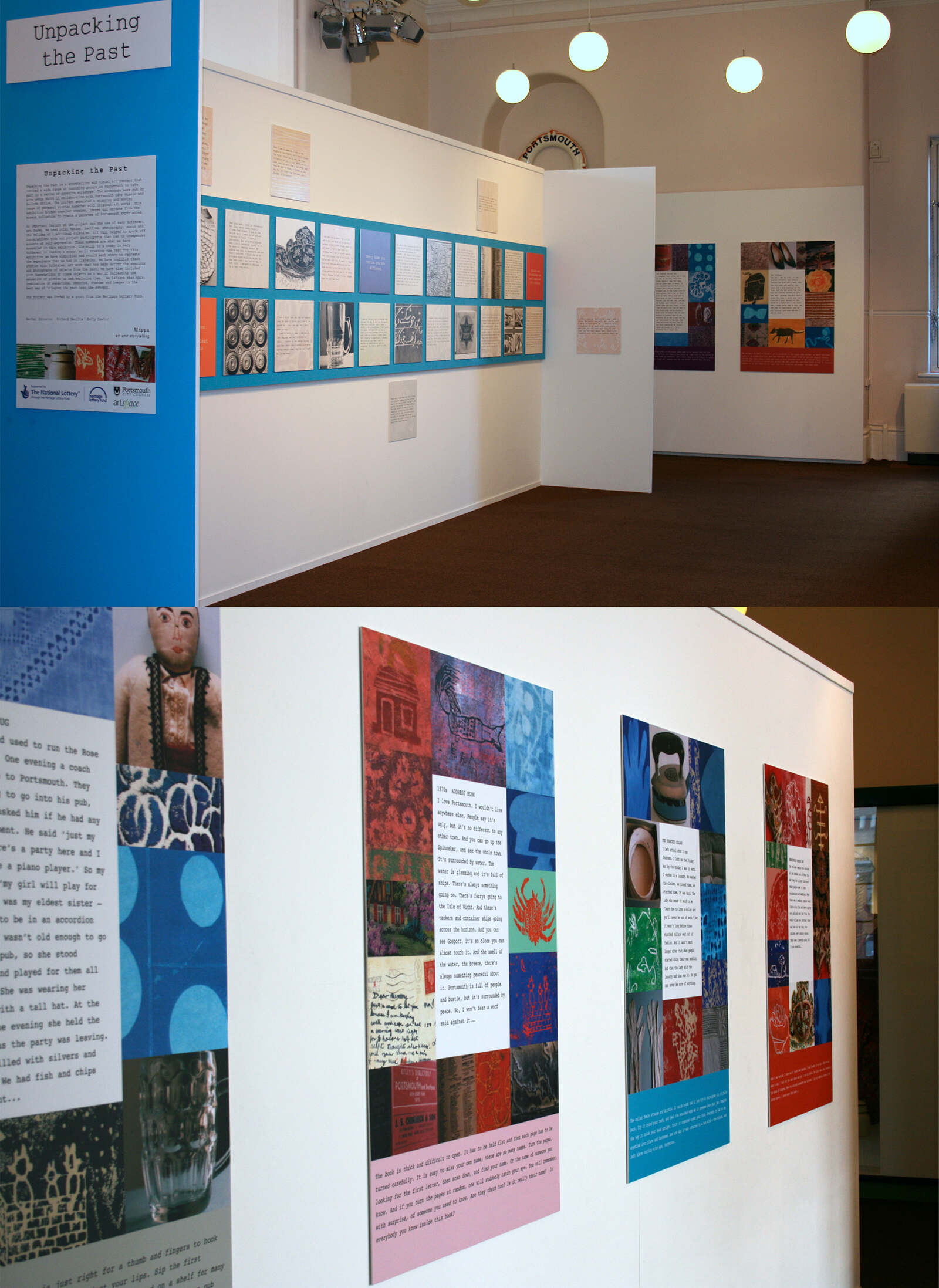 Unpacking the Past and Mappa projects - Rachel Johnston