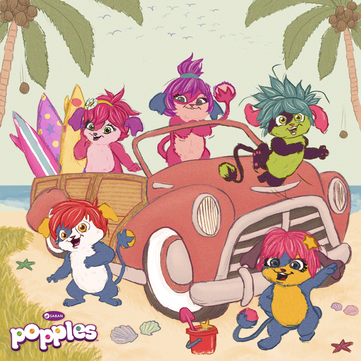 Popples Social Media - Ryan Jay Design