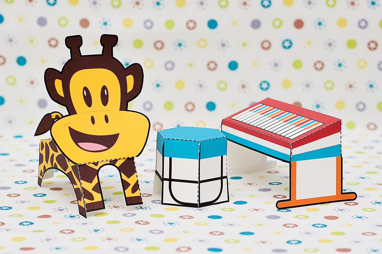 Julius Jr. 3D Papercrafts - Ryan Jay Design