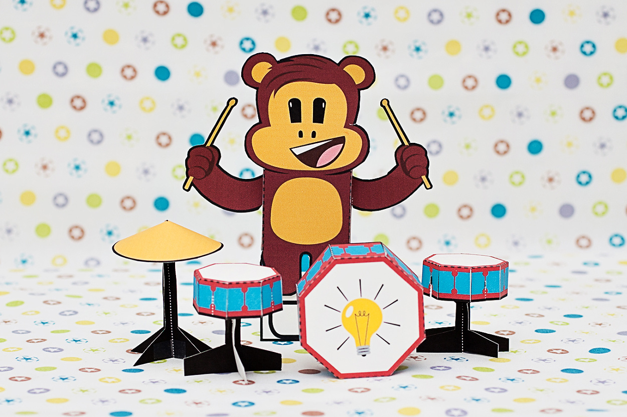 Julius Jr. 3D Papercrafts - Ryan Jay Design