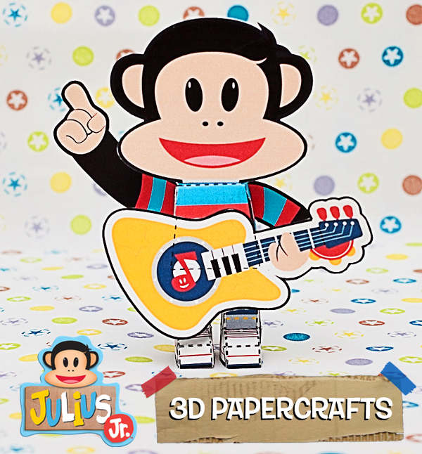Julius Jr. 3D Papercrafts - Ryan Jay Design