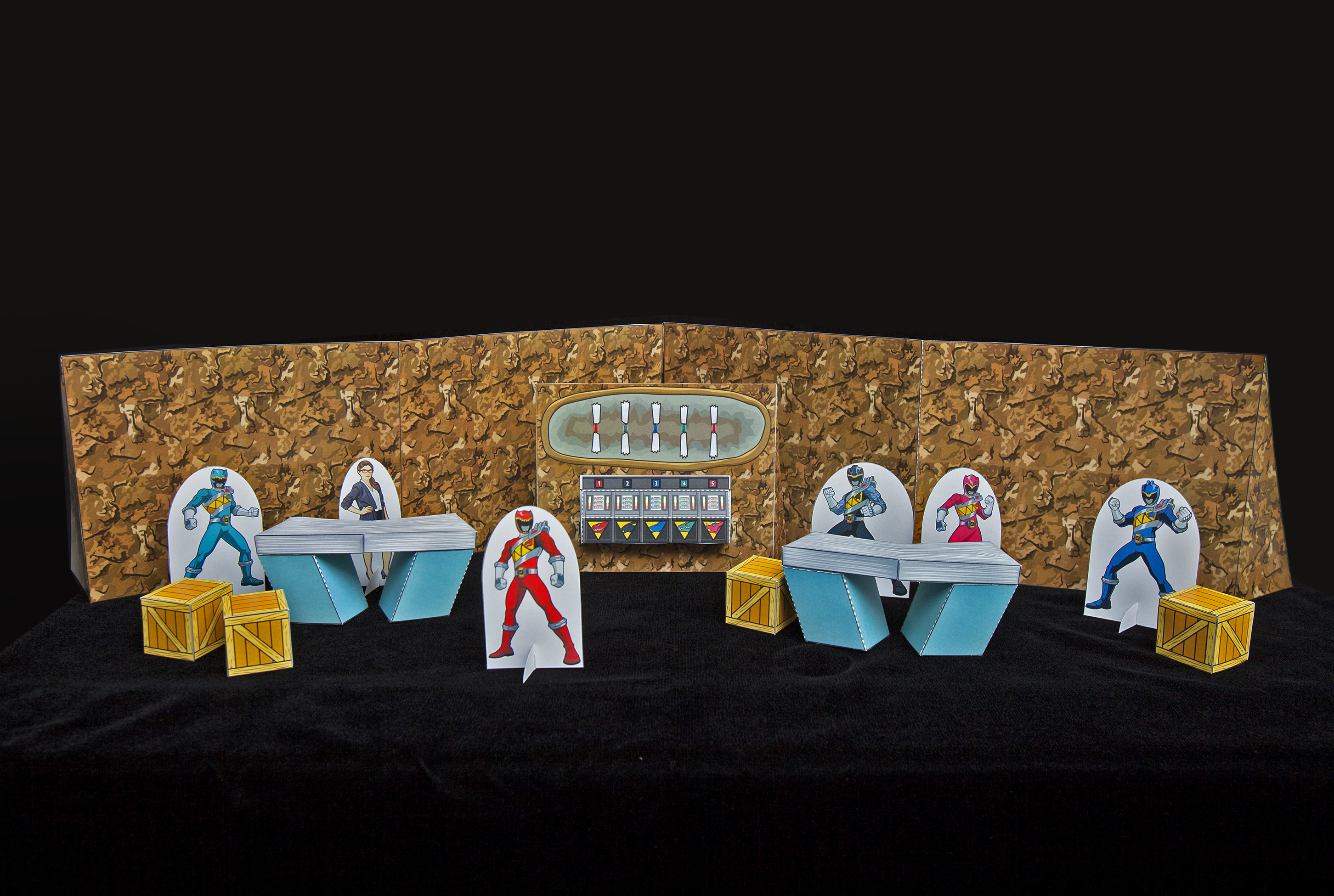 Power Rangers Dino Charge 3D Papercrafts & Printables - Ryan Jay Design