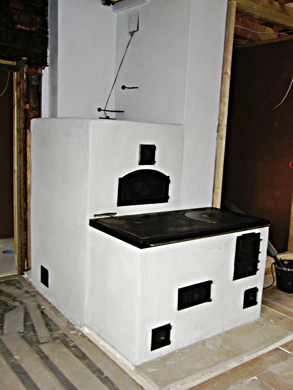 Uunikuvia - Uunimuurari Antti Paananen