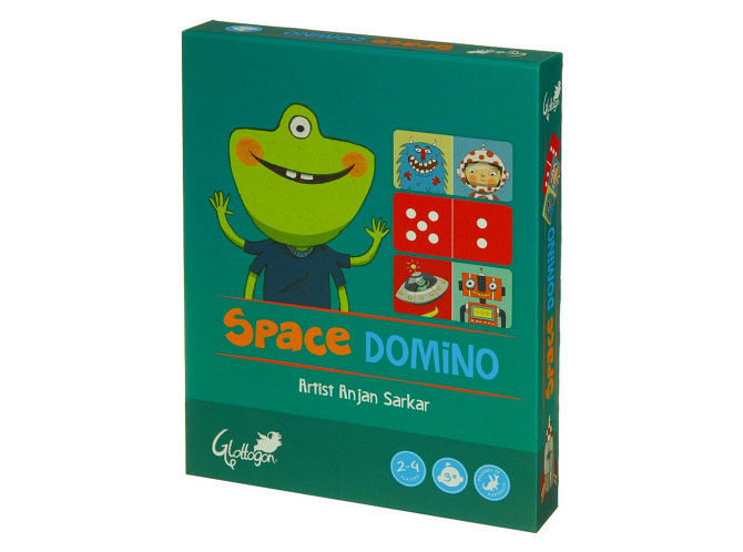 Space Dominoes - Anjan Sarkar Illustration