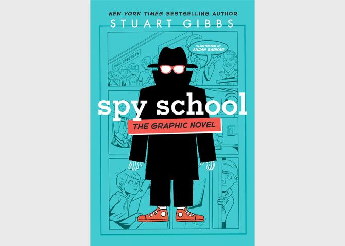 Spy School - The Graphic Novel - Anjan Sarkar Illustration