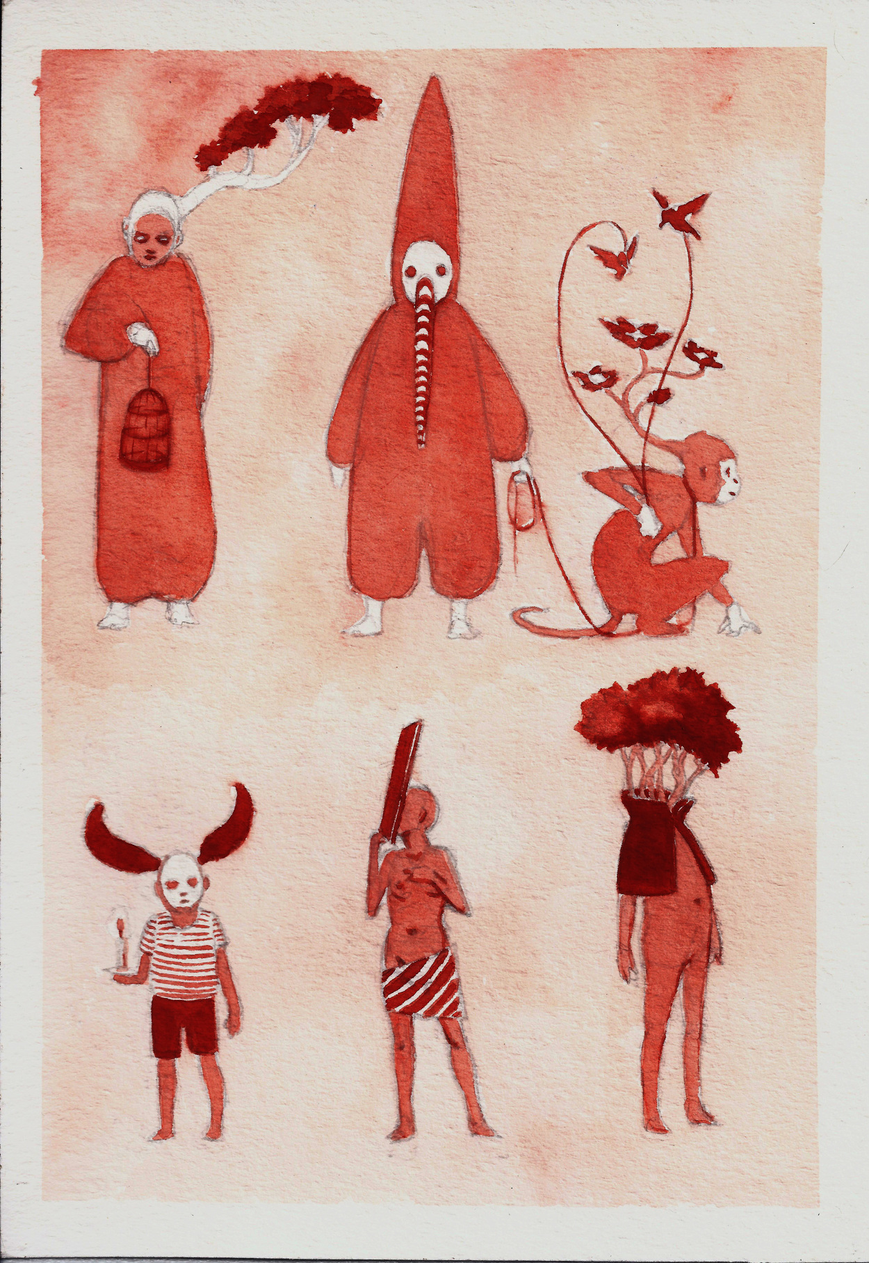 Exploratory sketches - Memento Mori