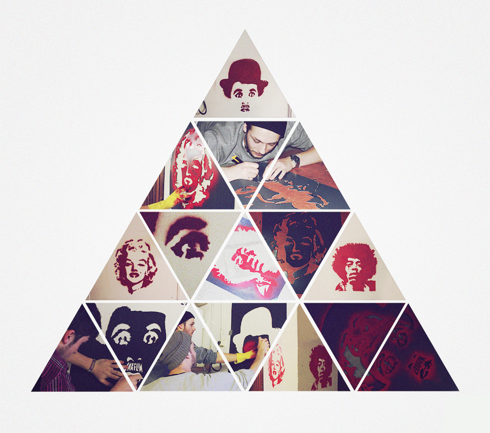 STENCIL WORK - www.brammeulman.com