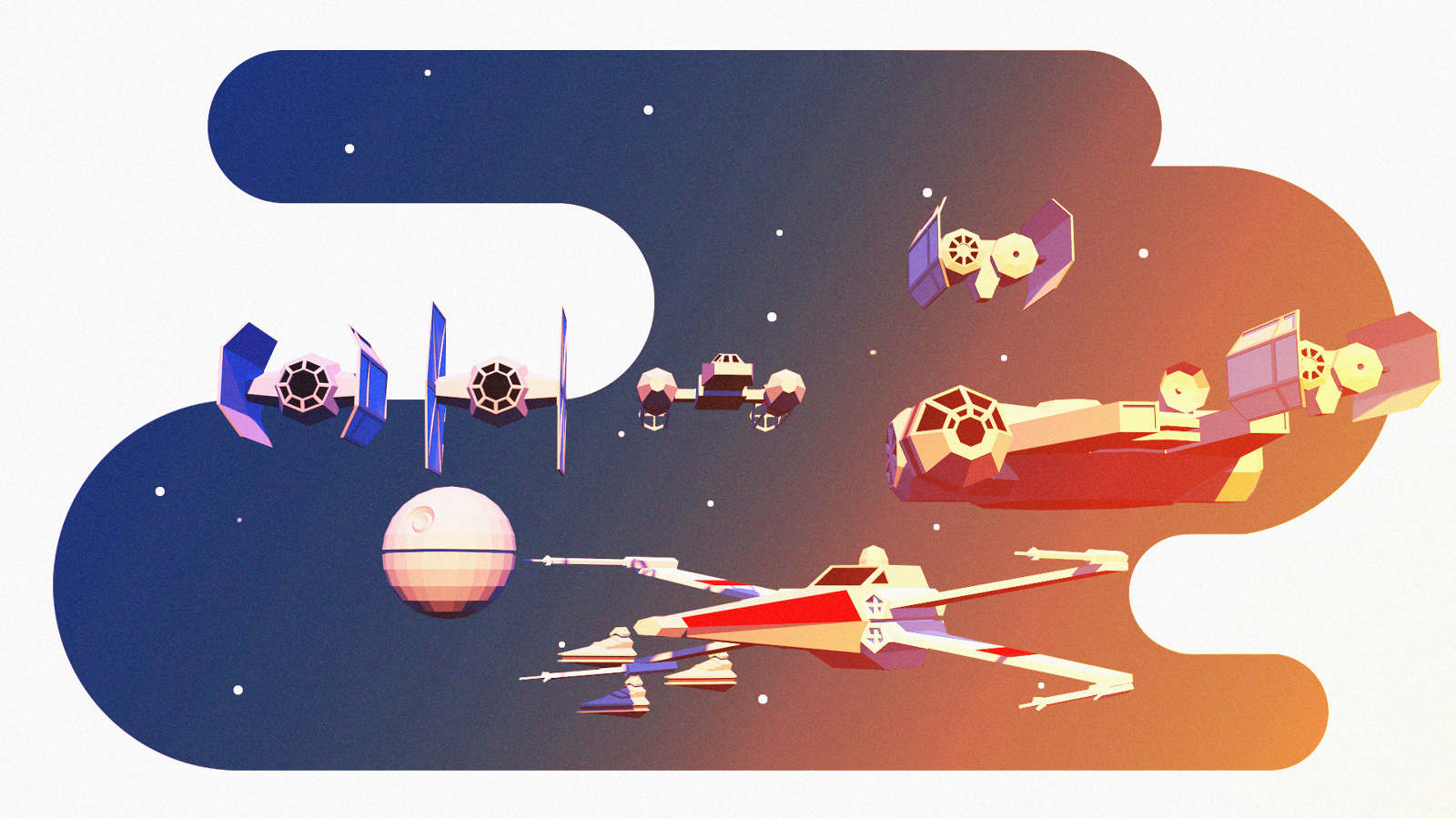 STAR WARS LOW POLY - www.brammeulman.com