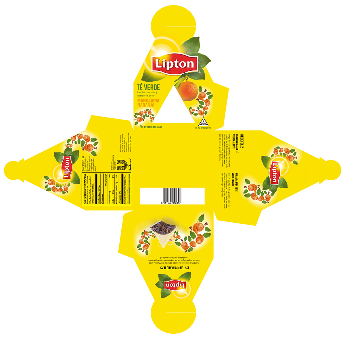 Packaging// Lipton té - AnaLucia