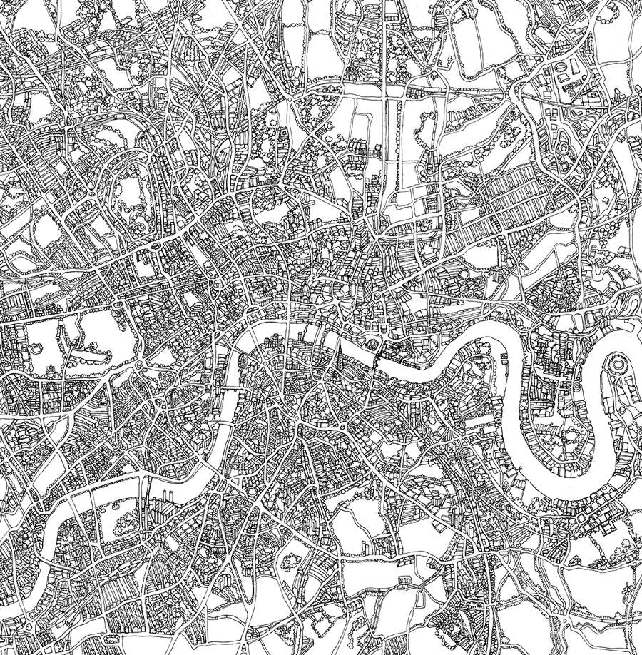 London Map - Illustrated Maps of London