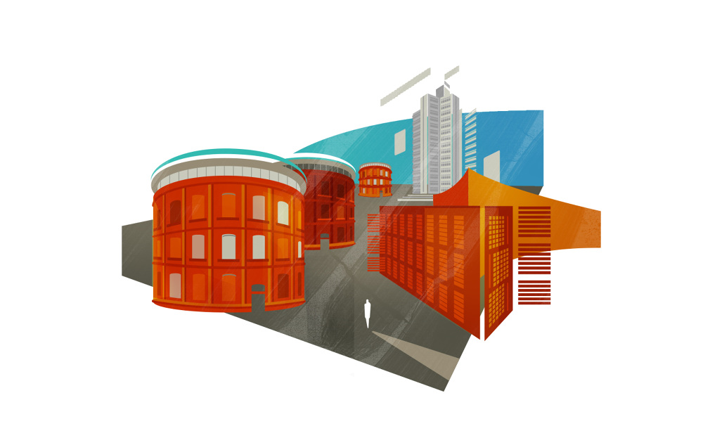 Moscow. Set of architectural sketches - andyartyuhin