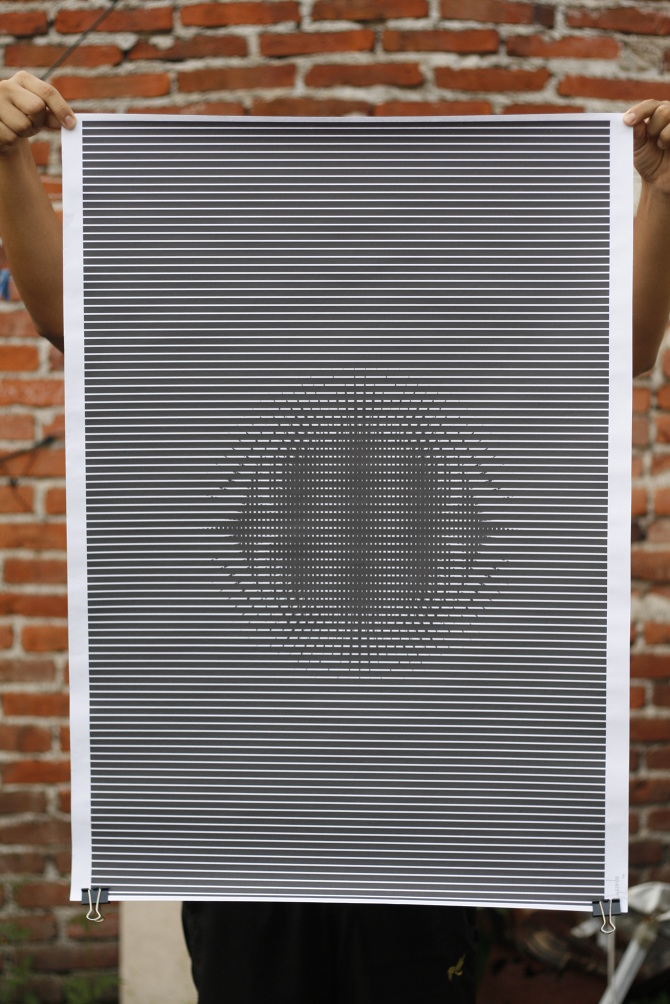 Moire art - bejaranbo art work